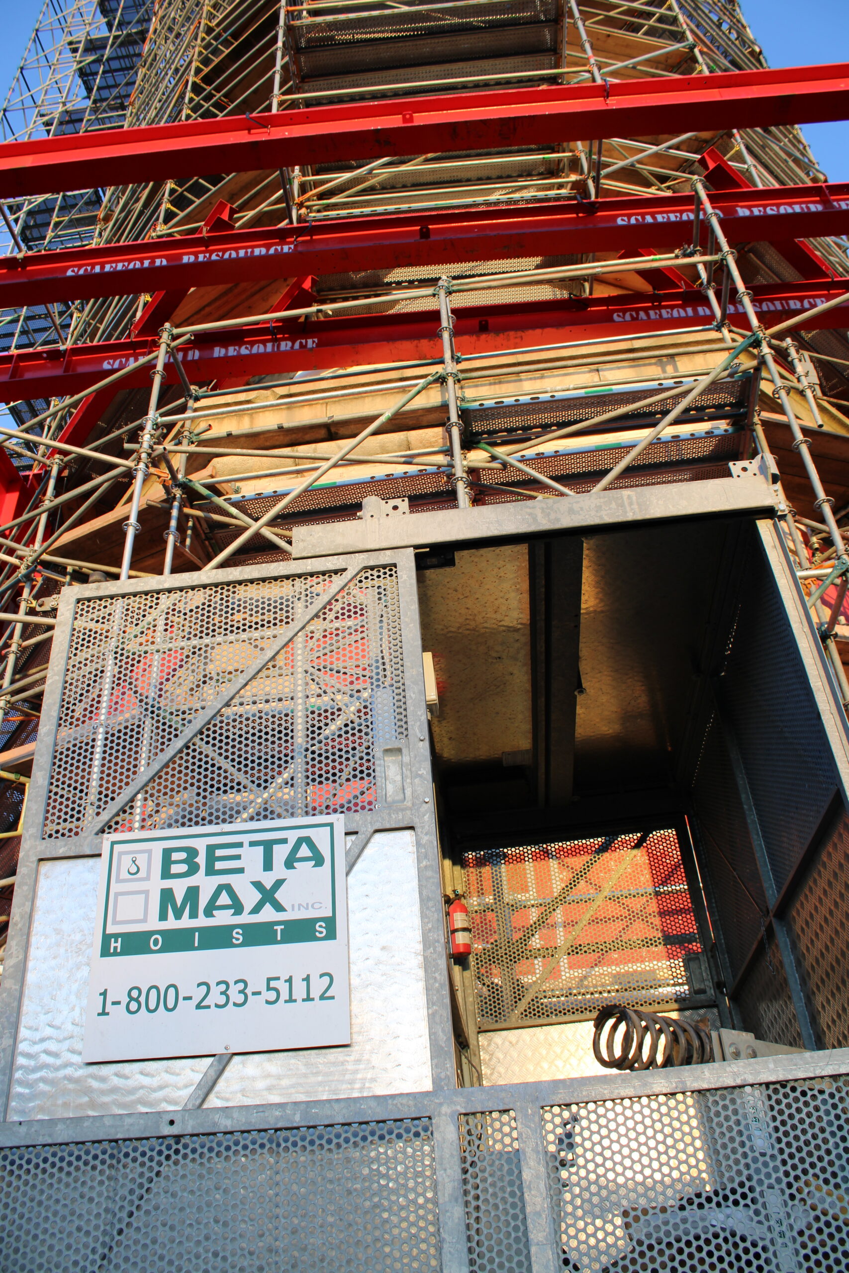 Cape Hatteras Lighthouse Project - BETA MAX Hoists